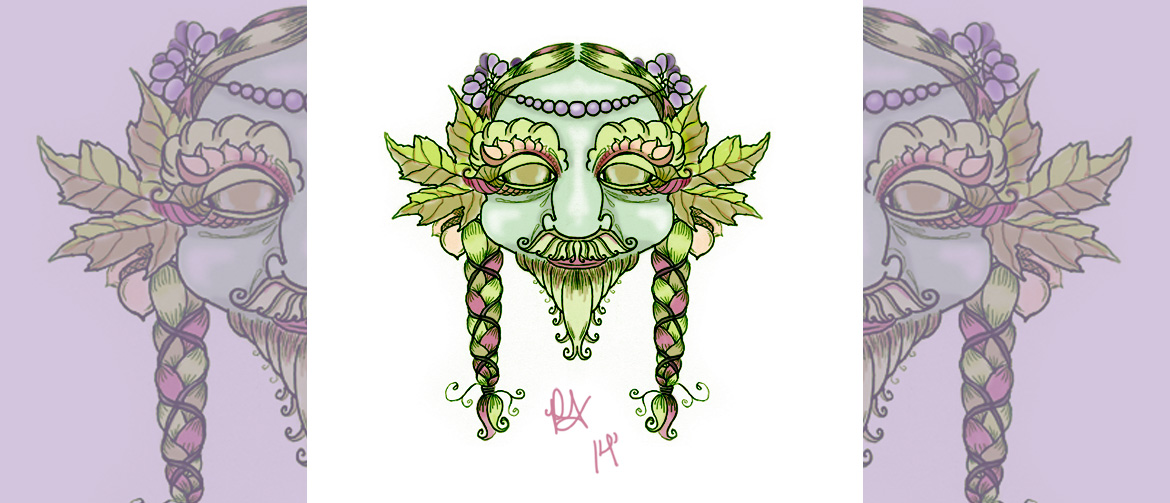 Native American Green Man – Sharon Brubaker